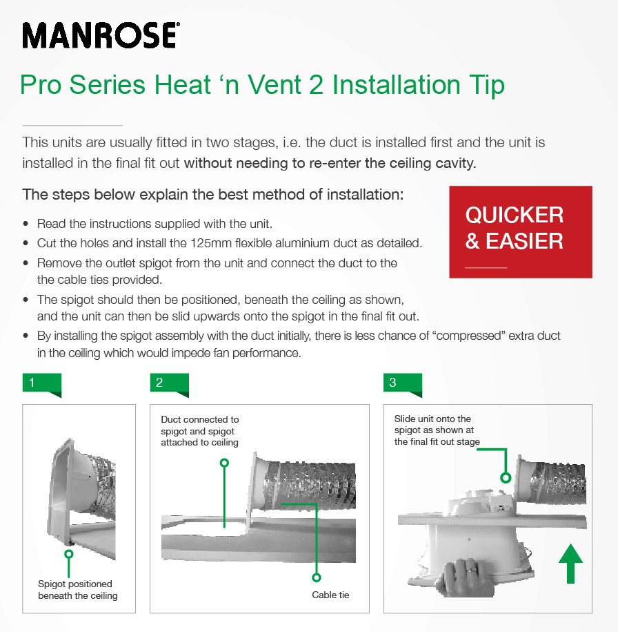 MANROSE® Pro系列浴霸 SIMX | 后花园建筑汇